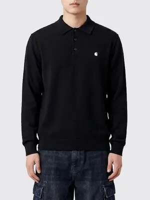Carhartt Work In Progress Cotton Polo Shirt - Black