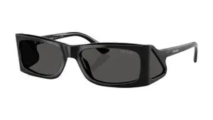 Prada Rectangular Full Rim Sunglasses