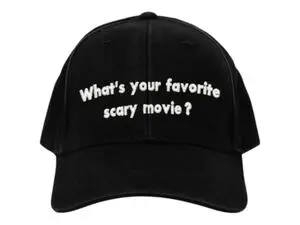 DON TOLIVER X Scream X Cj Favorite Scary Movie Hat - Black