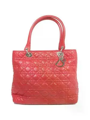 Dior Cannage Quilted Tote Bag