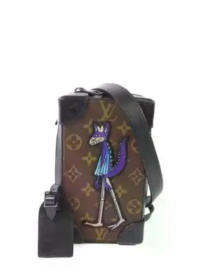 LOUIS VUITTON Soft Trunk Phone Box Crossbody Bag - Brown