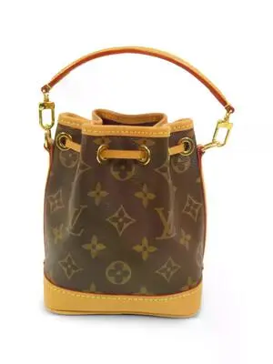 LOUIS VUITTON Nano Noé Shoulder Bag - Brown