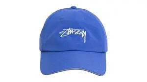 StÜssy Stussy Low Profile Smooth Stock Strapcap Blue