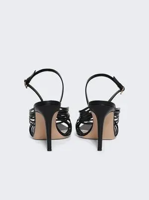 GIANVITO ROSSI Muse 85 Sandals - Black