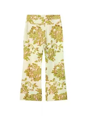 La DoubleJ Hendrix Cropped Flare Pants
