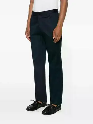 GERMANO 1952 Straight-leg Cotton Trousers - Blue