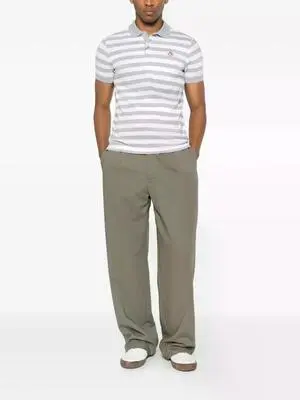 JOHNNY LAMBS Logo-embroidered Polo Shirt