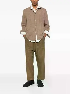 UMA WANG Drawstring Waist Panelled Trousers