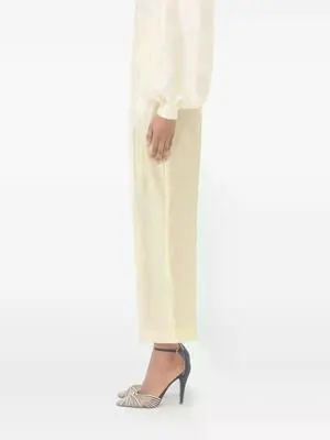 Valentino Garavani Striped Polka Dot Jacquard Pants