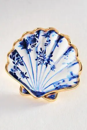 Anthropologie Mosaic Shell Post Earrings