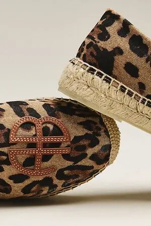 ANINE BING Paloma Espadrilles - Leopard