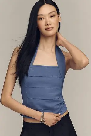 Anthropologie Ponte Bandage Halter Top - Marlin