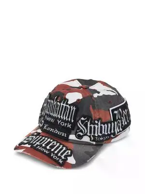Supreme City Patches 6-panel Cap - Grey