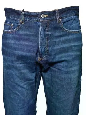 ICON DENIM LOS ANGELES Star-embroidered Jeans