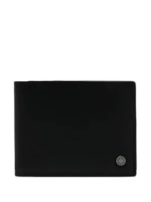 GIANNI CHIARINI Logo-plaque Bifold Wallet - Black