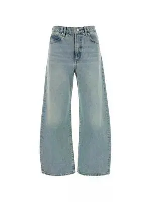 FRAME The Bow Crop Wide-leg Jeans