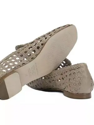 TONI PONS Woven Leather Loafers