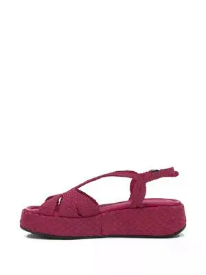TONI PONS Woven Platform Sandals