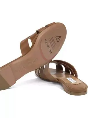 AQUAZZURA Intertwined Leather Sandals