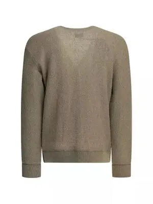 Needles Striped Mohair-blend Sweater
