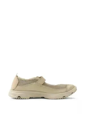 SALOMON Paneled Buckle-strap Sneakers - Neutrals