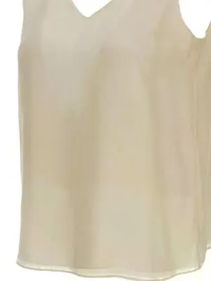 HUI MILANO Silk Spaghetti Strap Top