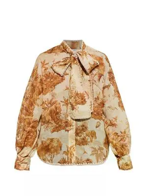 ZIMMERMANN ZIMMERMANN Safari Print Blouse