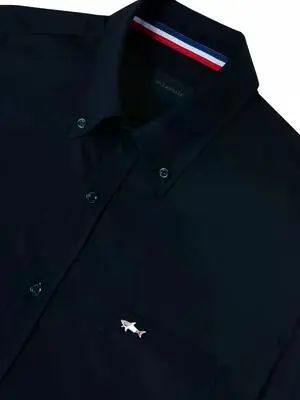Paul & Shark Logo-patch Button-down Shirt