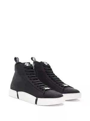 Roberto Cavalli Lace-up High-top Sneakers