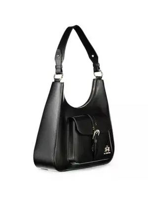 LA MARTINA Pebble-texture Shoulder Bag