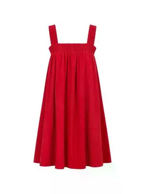 Seafolly Gathered Detail Mini Dress - Red