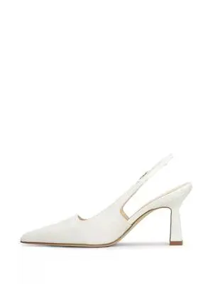 ANNA F. Pointed-toe Slingback Pumps