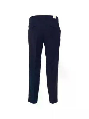 BRIGLIA 1949 Borgonuovos Turn-up Trousers - Blue