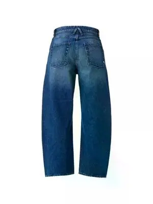 CYCLE Aida Faded Wide-leg Jeans