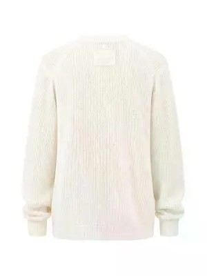 Maison Kitsuné Open-knit Crewneck Sweater