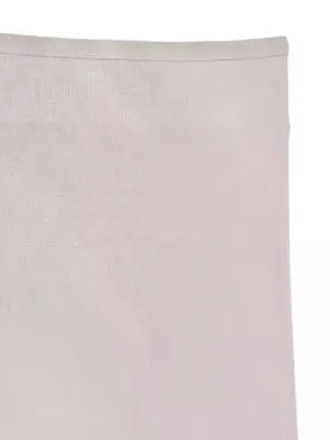 Rick Owens Calf Bias Ribbed-knit Maxi Skirt