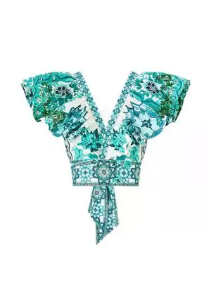 Camilla Balearic Bebe Wrap Top
