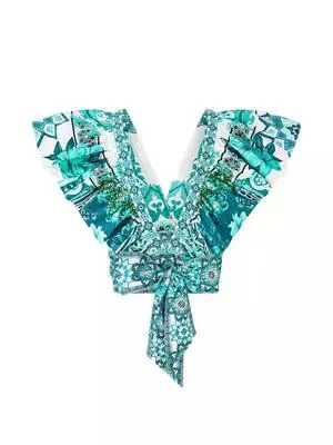 Camilla Balearic Bebe Wrap Top