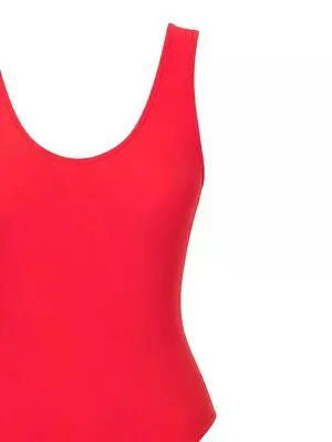 AGOLDE Tora Bodysuit In Vermilion