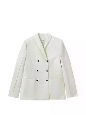 THE GARMENT Cream Double-breasted Blazer