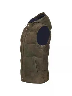AL DUCA D’AOSTA 1902 Padded Suede Gilet