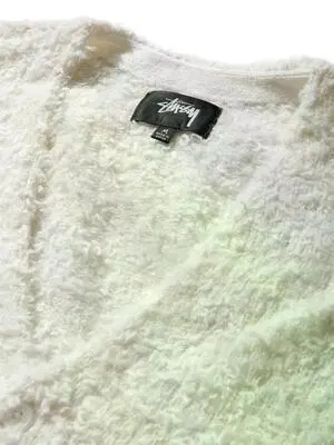 StÜssy Bouclé-knit Cardigan