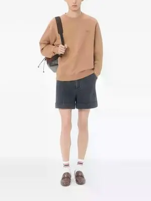 Valentino Garavani Vlogo Embroidered Cotton Sweatshirt