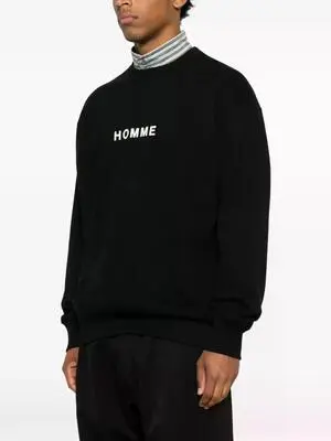Comme Des Garçons Logo Print Sweatshirt
