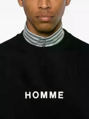 Comme Des Garçons Logo Print Sweatshirt