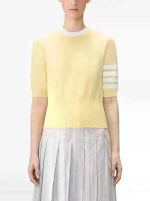 Thom Browne Hector Motif 4-bar T-shirt
