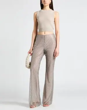 SEMICOUTURE Tulle Sequined Flare Pants