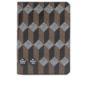 AU DEPART Passport Case - Black