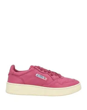 AUTRY Low-top Sneakers In Goat Skin - Mauve