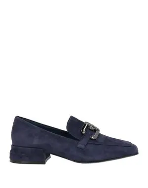 JEANNOT Suede Loafers With Embellishment